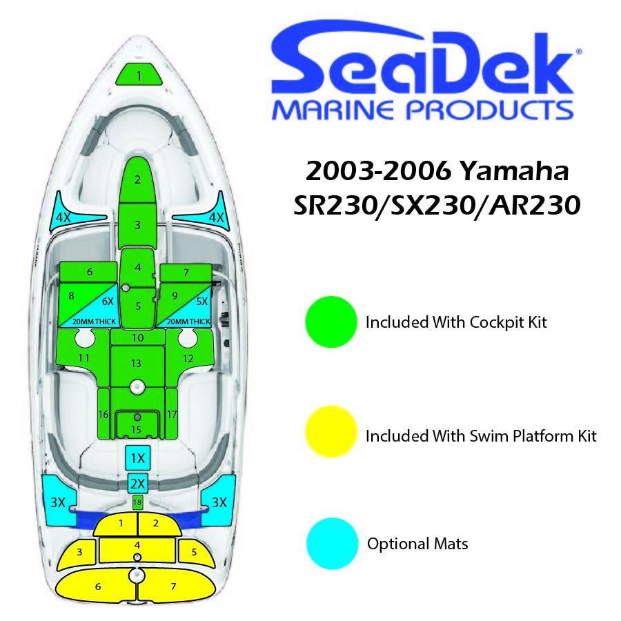 Yamaha 230 Hydro-Turf Engine Step Over Large (03-06 MY) – JetBoatPilot